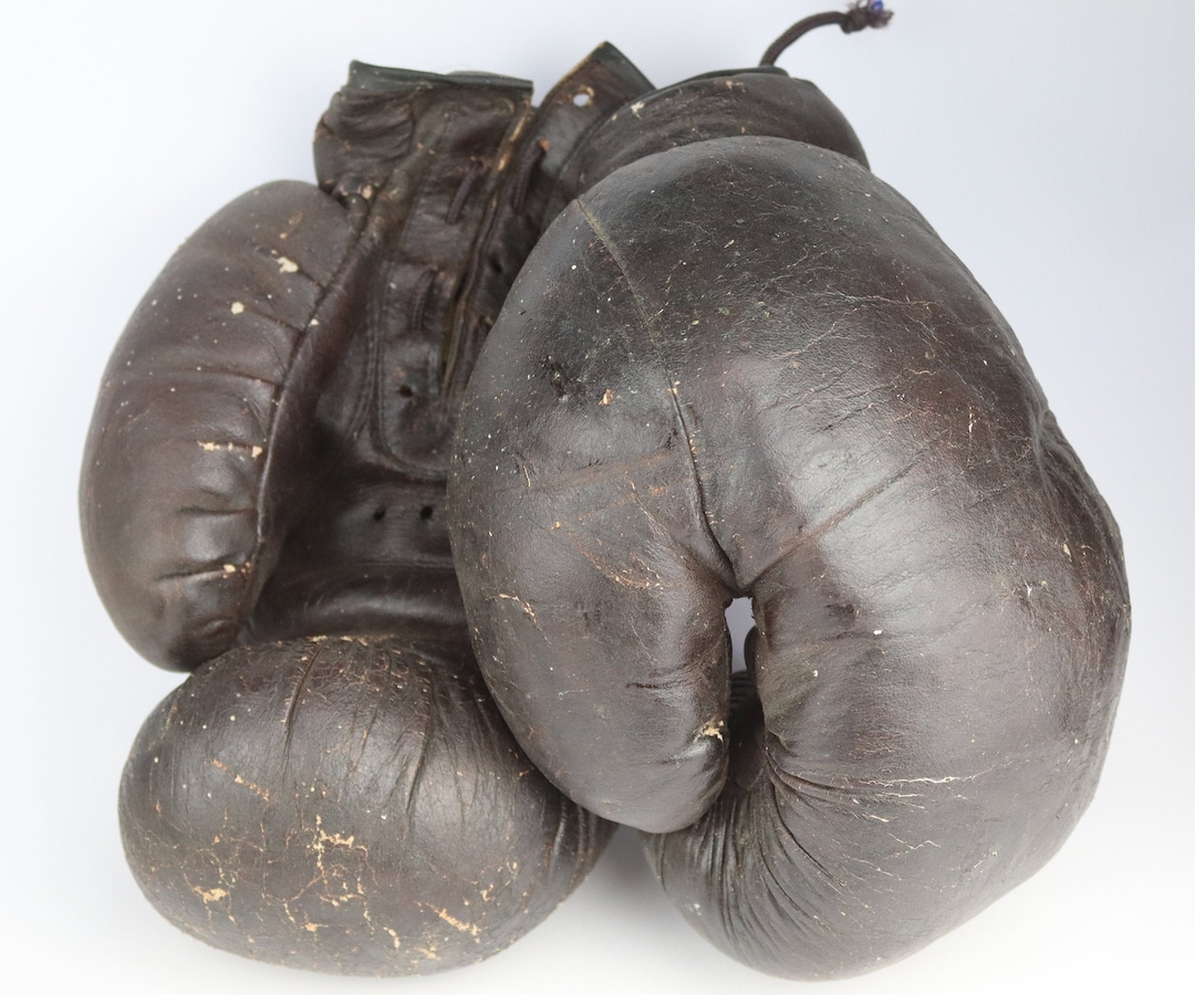 Soviet Boxing Gloves. Vintage Boxing Gloves. Leather Gloves. Leather ...