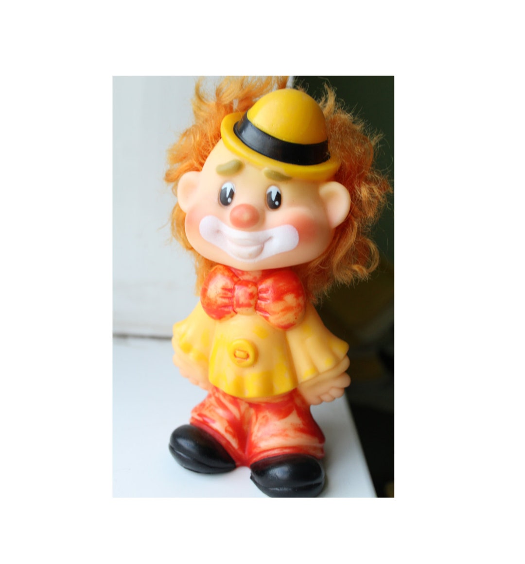 Soviet Rubber Clown. Soviet Clown. Soviet Toy. Vintage Toy. Soviet ...