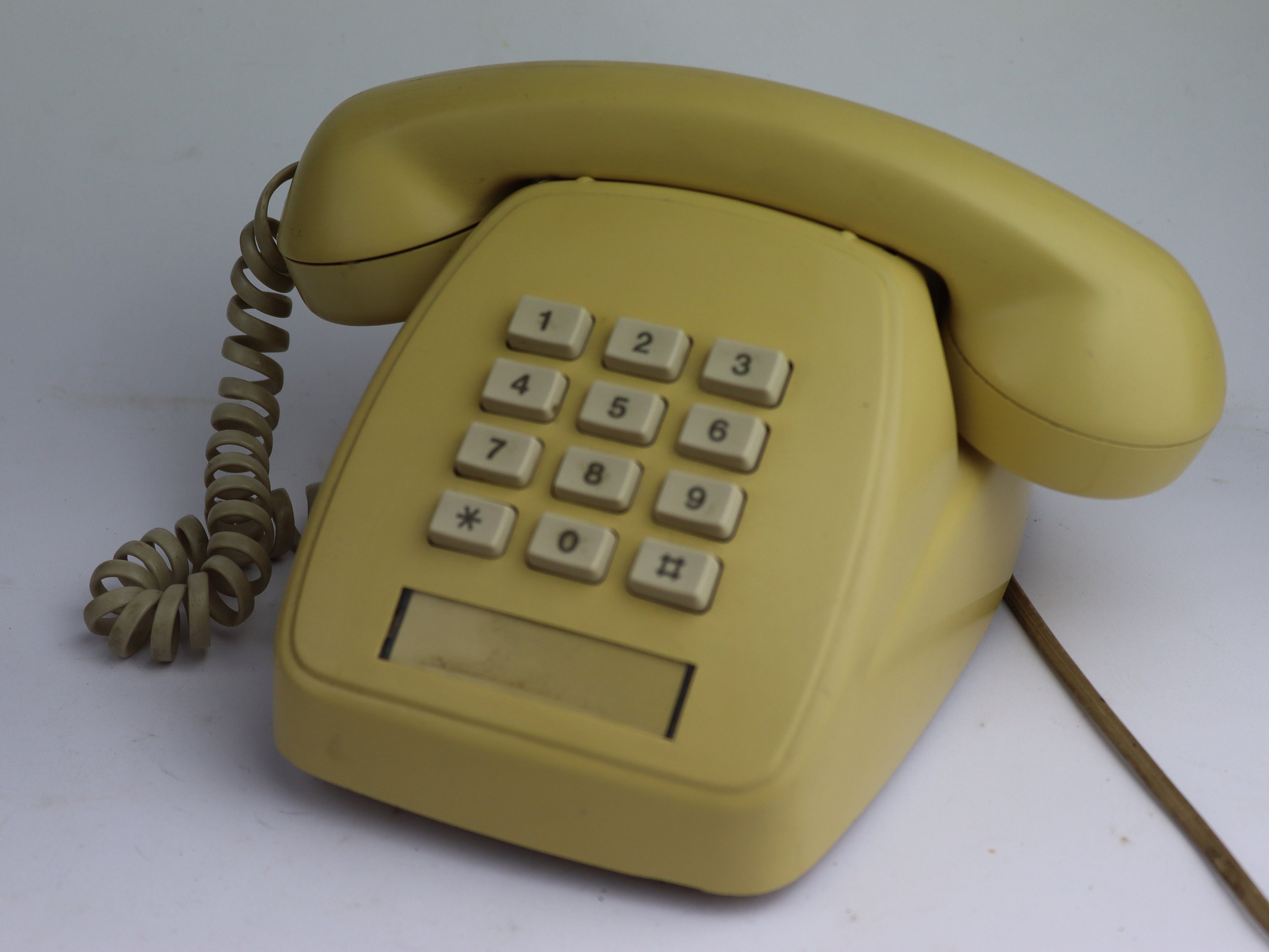 1984 Vintage Push-button Phone Australian Phone Australia - Etsy