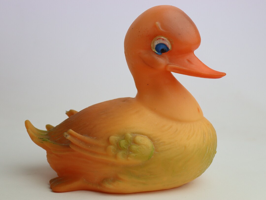 Soviet Rubber Duck Toy. Chick. Duck. Soviet Toy. Vintage Toy. Soviet ...
