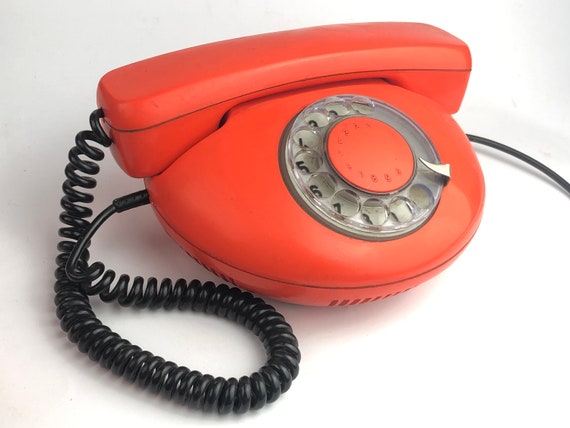Phone Soviet Era. Czechoslovakia Phone. Rotary Dial Phone. | Etsy