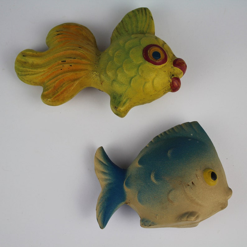 Pair of Rare Soviet Fish Gold Fishsoviet Toy. Rubber Doll. - Etsy