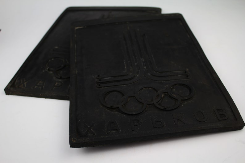 NEW Rare Soviet Olympic Mud Flaps Vintage Car Mudguard Car - Etsy