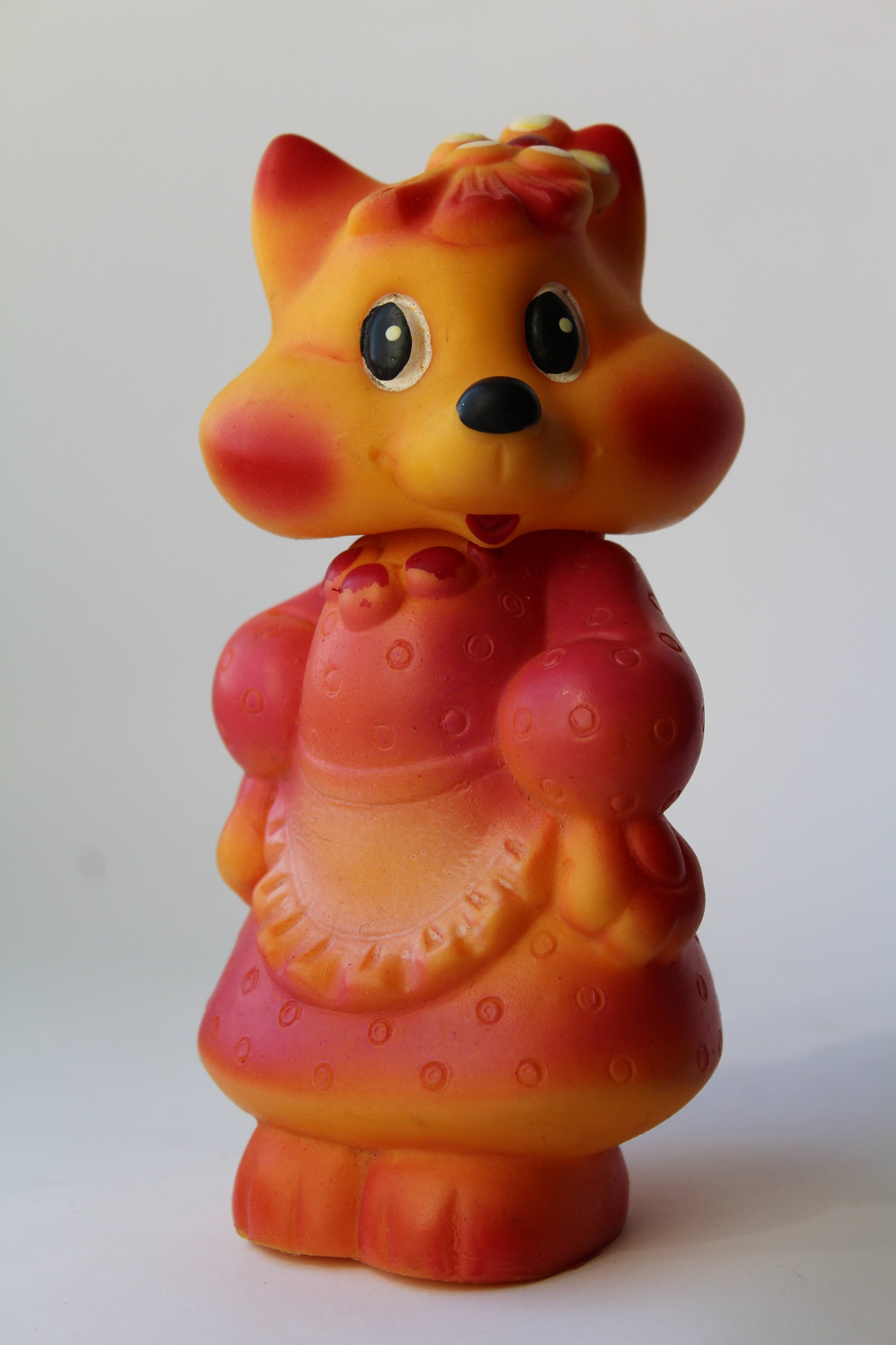 Soviet Rubber Fox. Soviet Toy. Vintage Toy. Soviet Fox. Fox. | Etsy