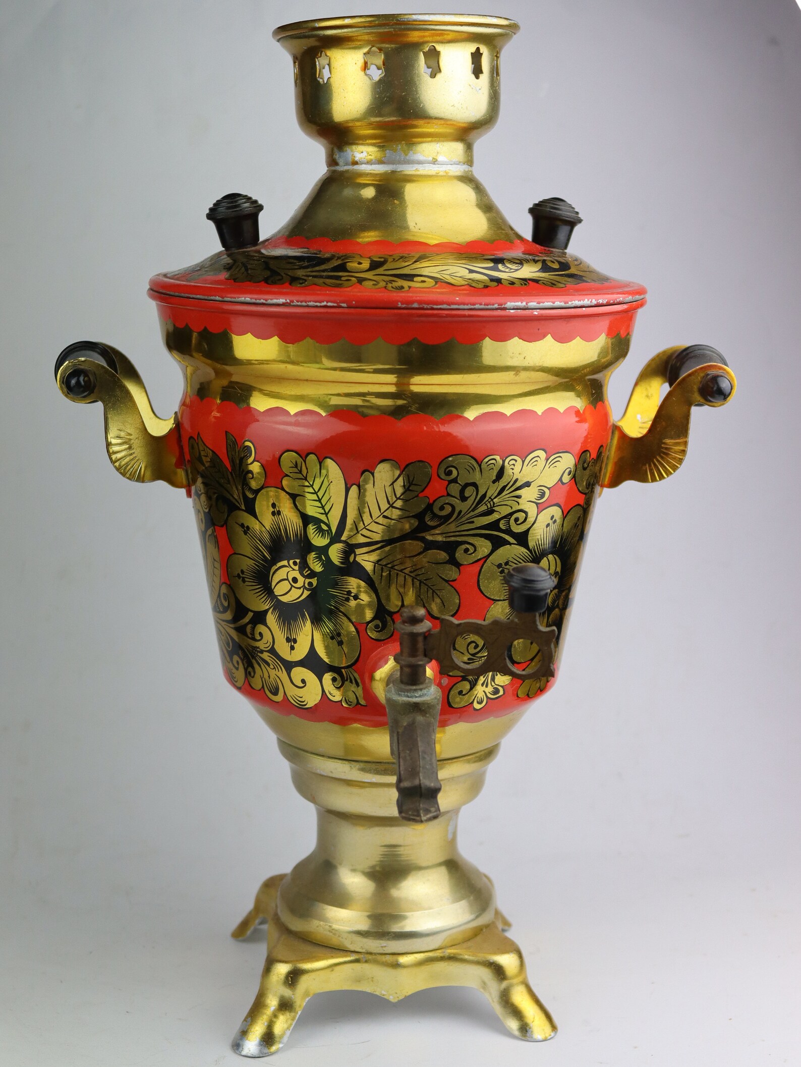 1981 Soviet Hand-painted Samovar. Soviet Samovar. Hand-painted - Etsy