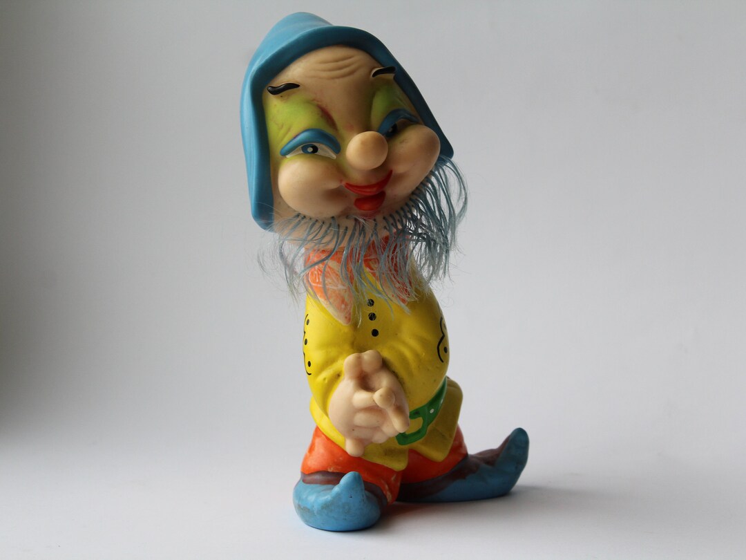 Soviet Rubber Gnome. Soviet Toy. Vintage Toy. Soviet Gnome. Gnome. USSR ...