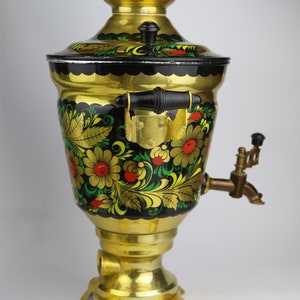 1985 Soviet Hand-painted Samovar. Soviet Samovar. Hand-painted | Etsy