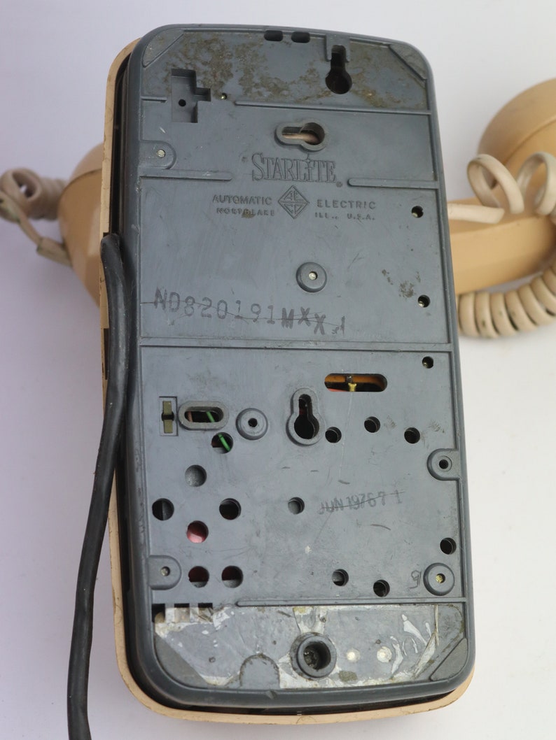 1976 Vintage USA Starlite Phone. Desk American Phone. Rotary - Etsy