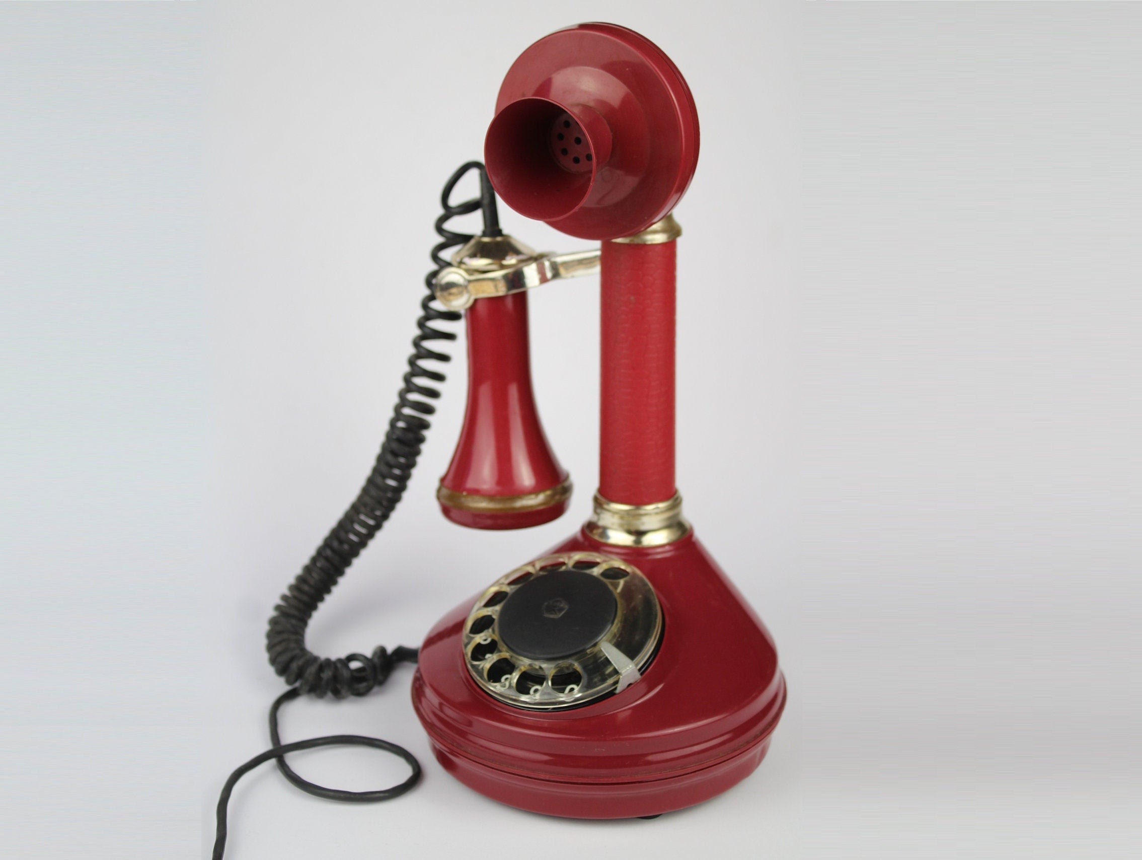 Soviet phone 1991. Desk phone. rotary phone. Disk phone. | Etsy