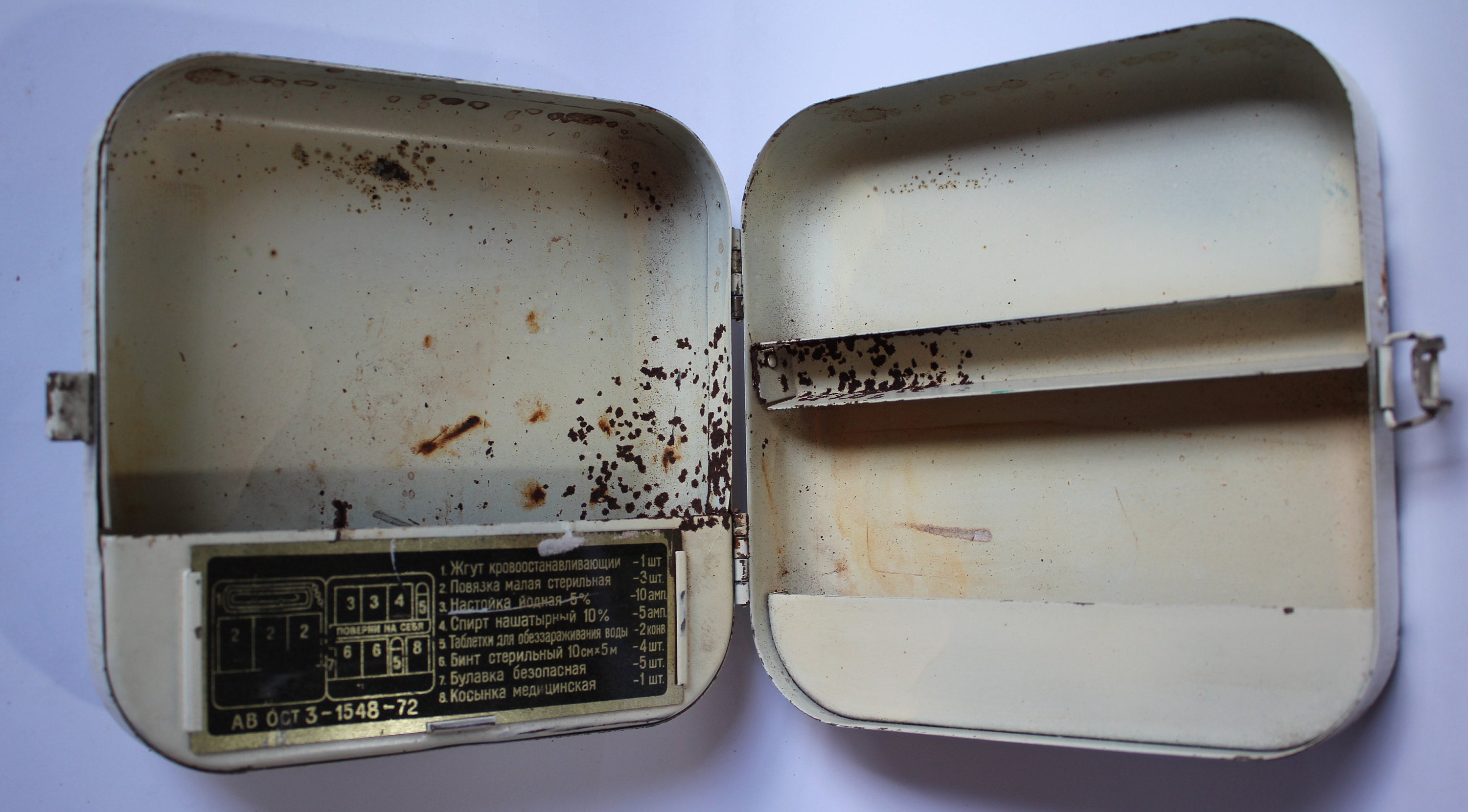 Soviet Metal Military Medical Box. First Aid Kit Medical Kit | Etsy