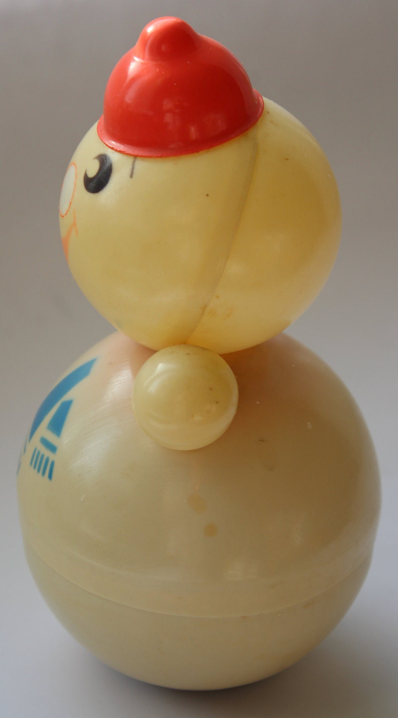 RARE Soviet Musical Snowman Roly-poly . Nevalyashka. Snowman. - Etsy