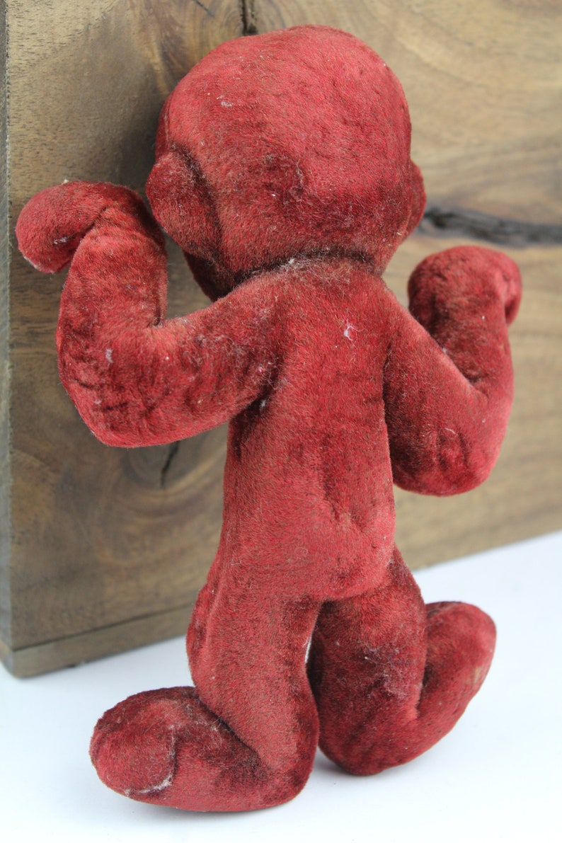 Soviet Soft Polymer Toy Monkey Flocking Toy Very Rare Soviet | Etsy