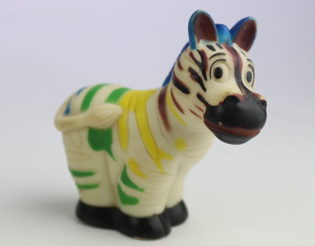 Soviet Rubber Zebra. Soviet Toy Zebra. Zebra Toy. Vintage Toy. Soviet ...