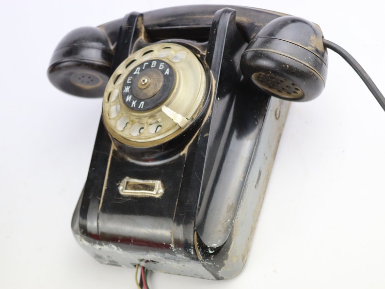 1959 Soviet Wall Phone. Soviet Telephone. Vintage Phone. - Etsy