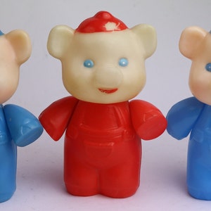 Vintage Three Little Pigs Toys. Soviet Plastic Pig. Soviet Plastic ...