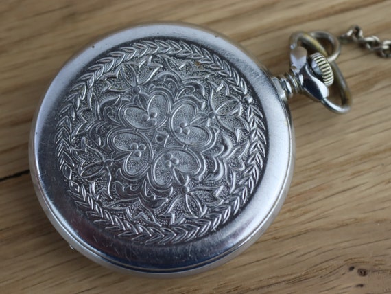 1975 Rare Soviet pocket watch October Revolution 1917… - Gem