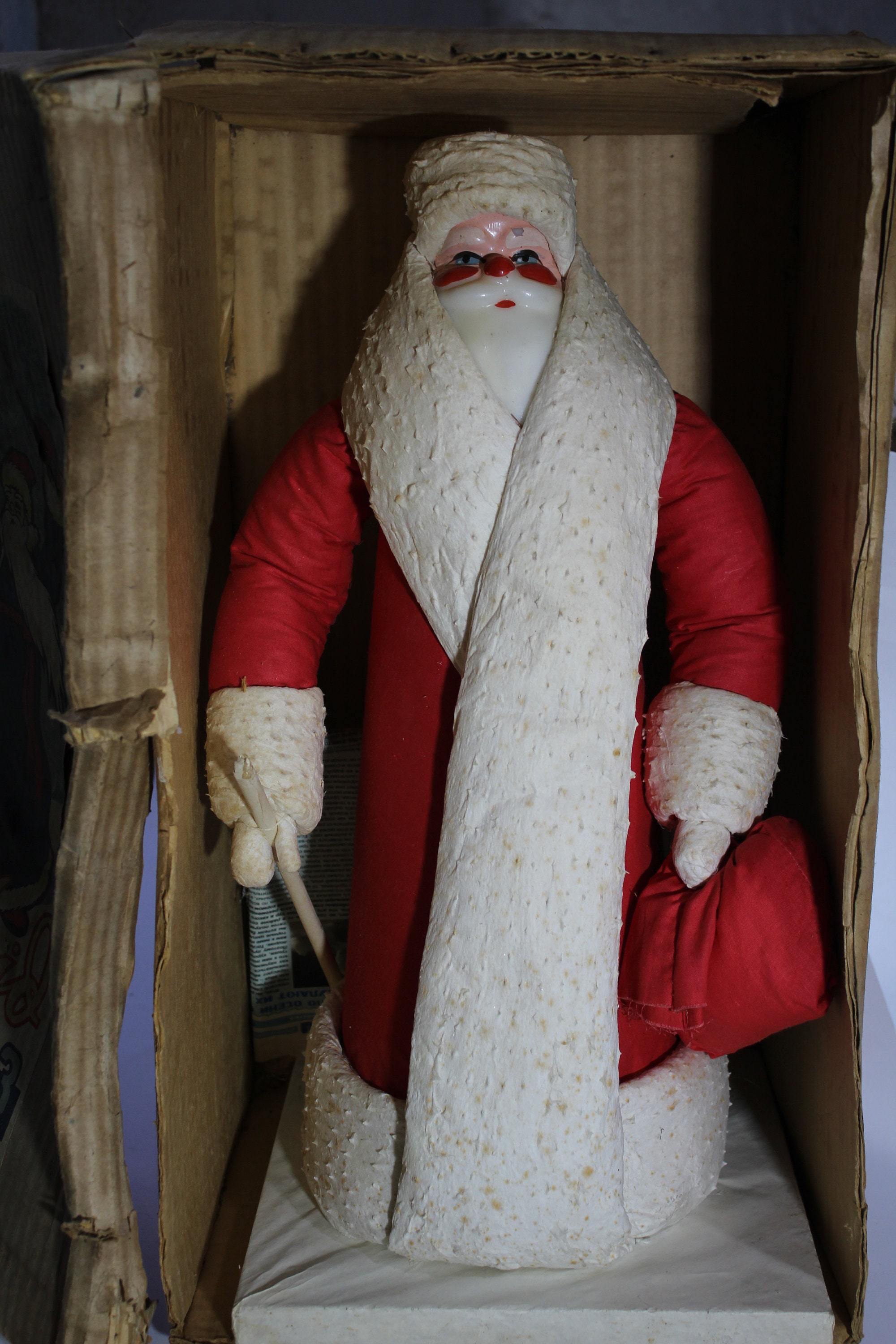 Big Ded Moroz Large Ded Moroz Soviet Toy Vintage Ded | Etsy