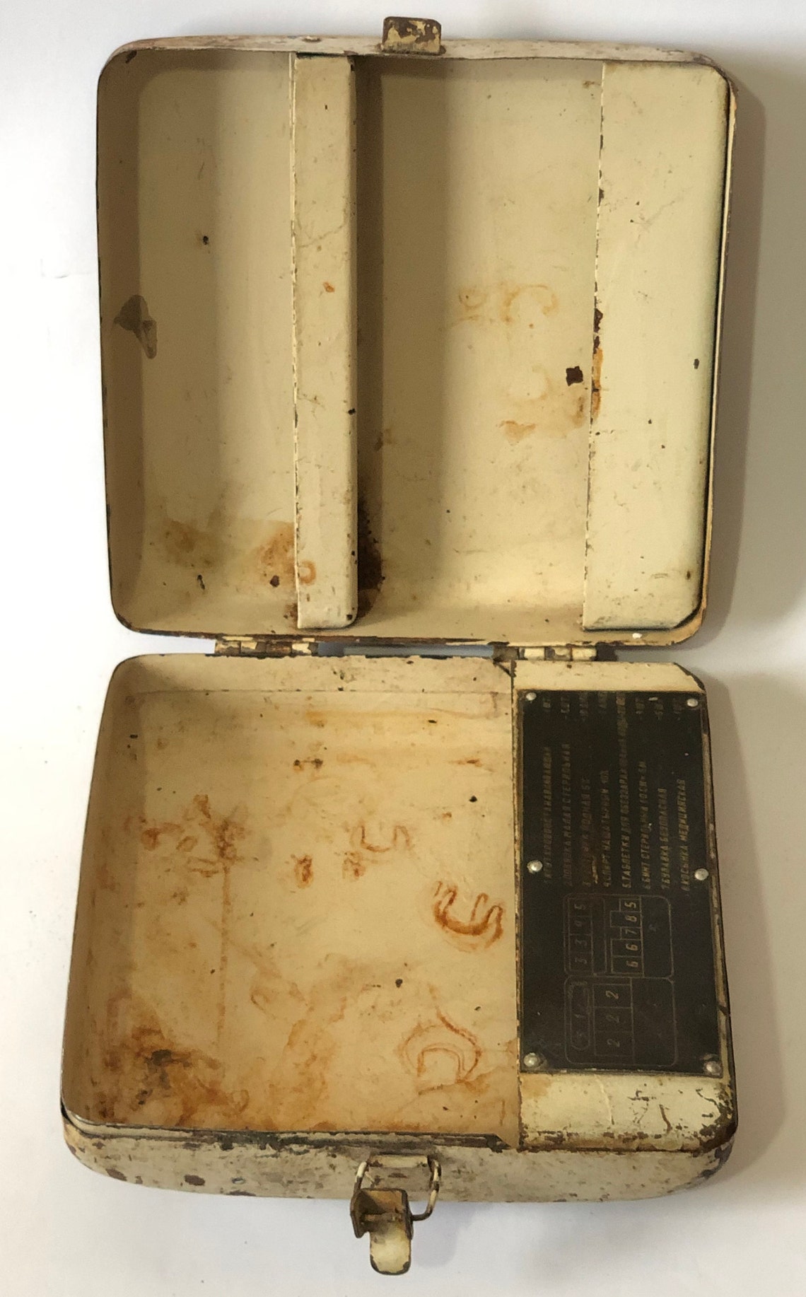 Soviet Metal Military Medical Box. First Aid Kit Medical Kit | Etsy