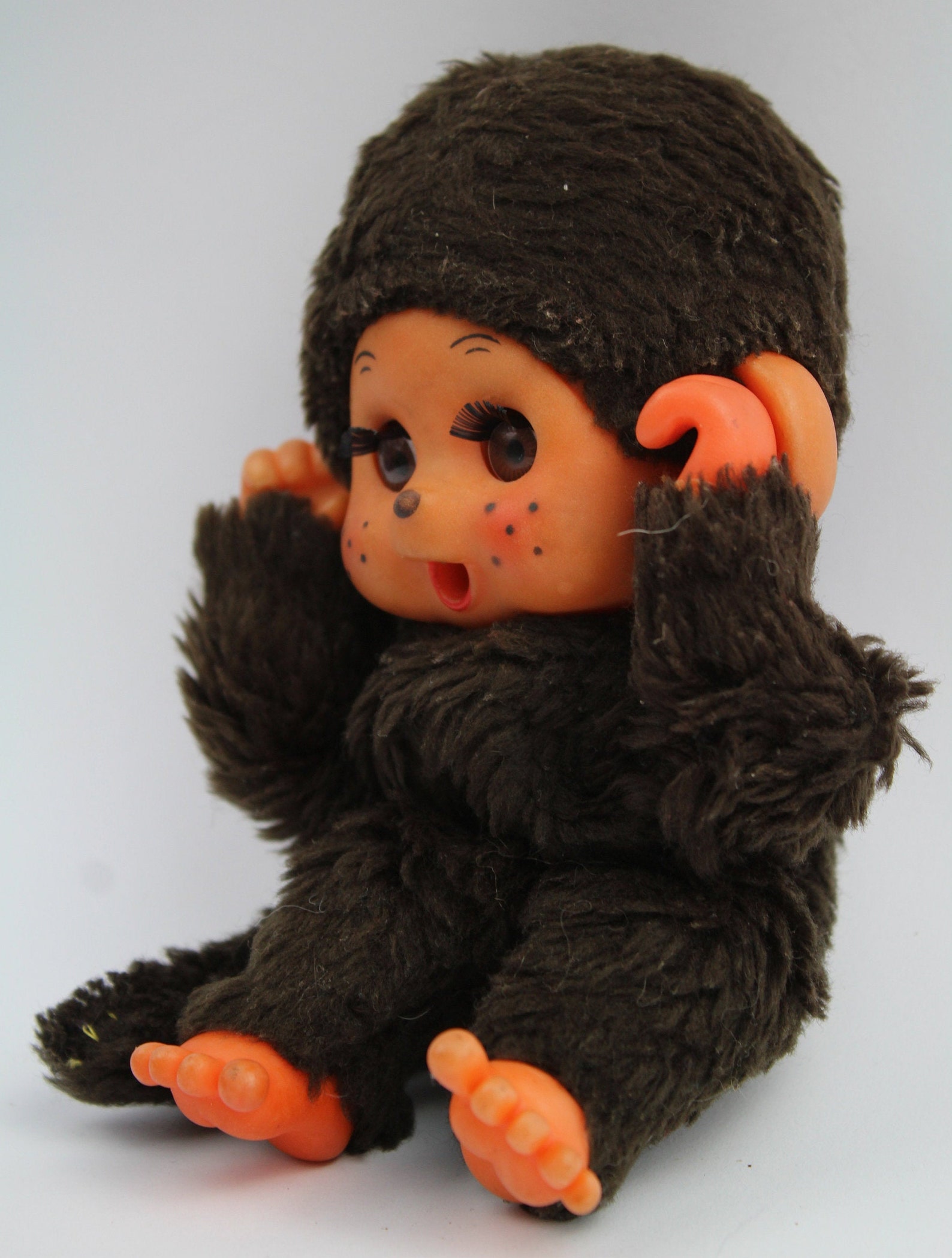 17cm Antique Monkey Monchhichi Sekiguchi. Vintage Monkey. | Etsy