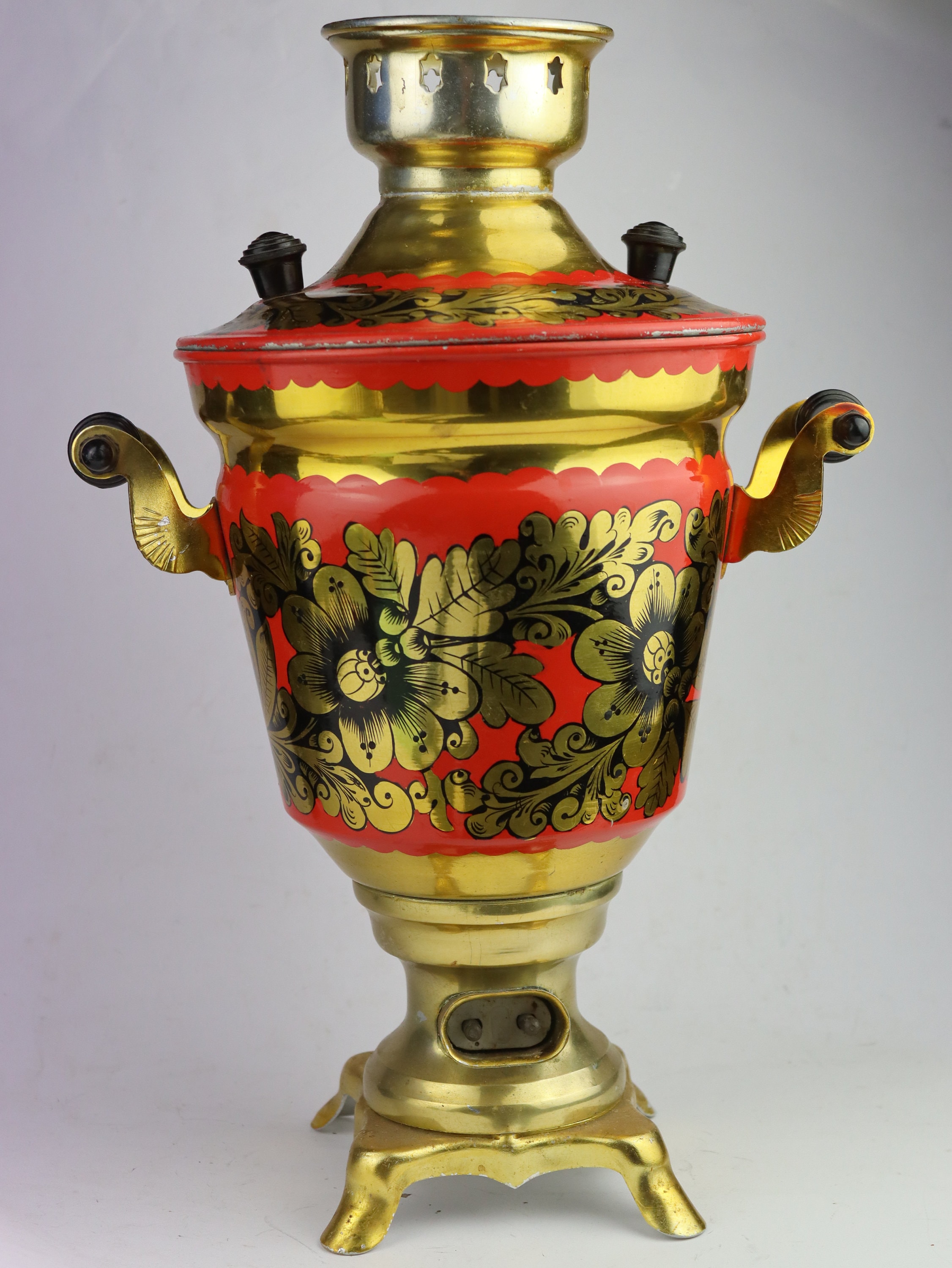 1981 Soviet Hand-painted Samovar. Soviet Samovar. Hand-painted - Etsy