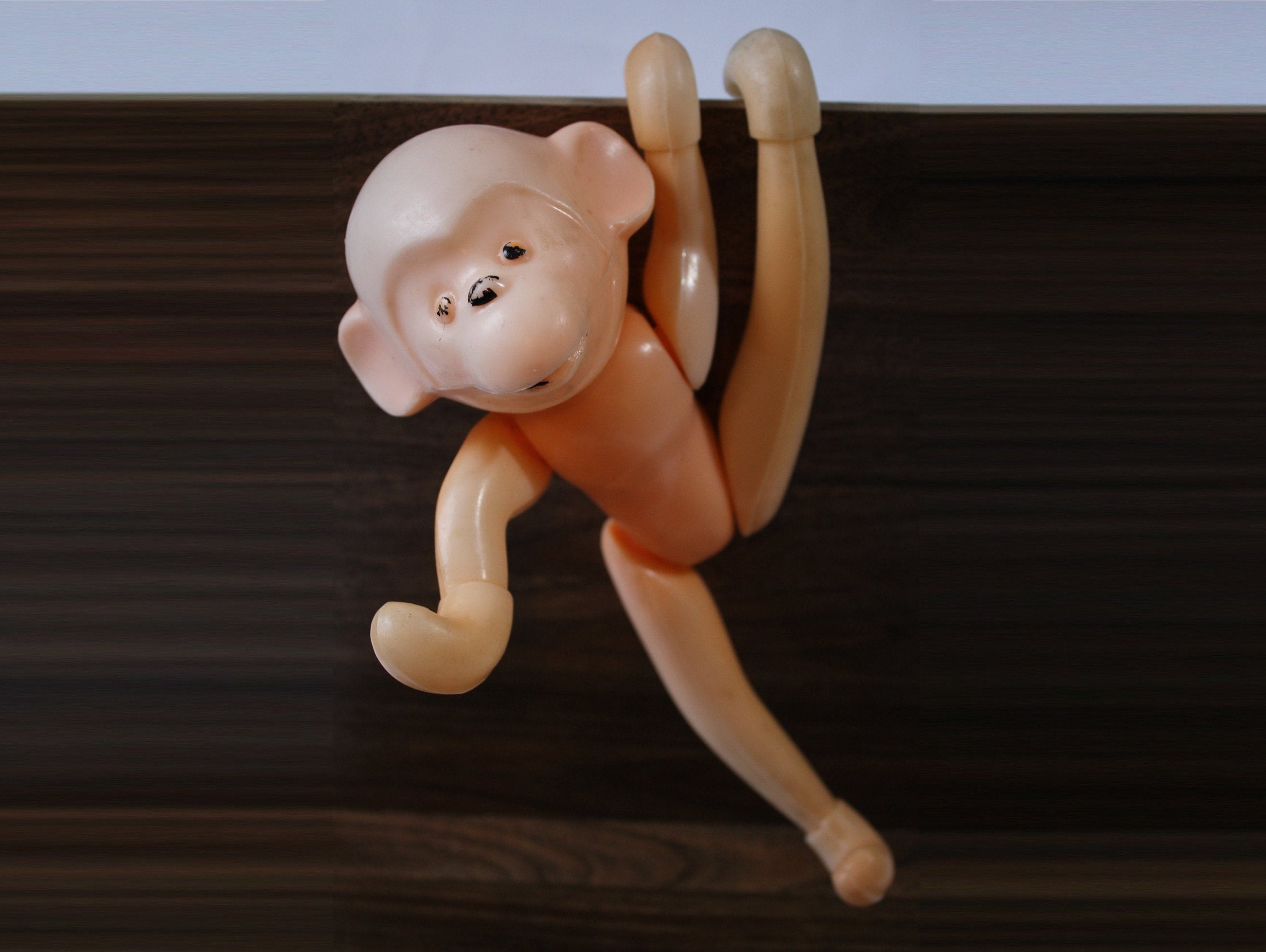 Rare Soviet plastic hanging monkey. Soviet Toy. Vintage Toy. | Etsy