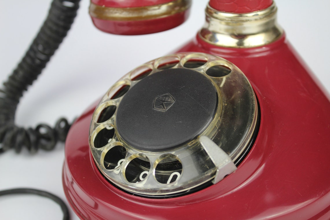 Soviet phone 1991. Desk phone. rotary phone. Disk phone. | Etsy