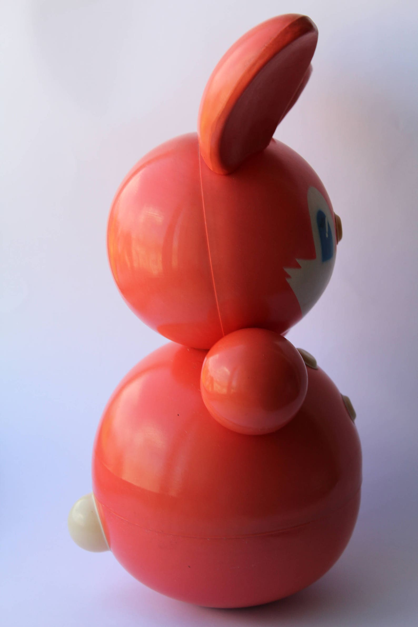 Big Roly-poly Rabbit. Soviet Roly-poly. Nevalyashka USSR | Etsy