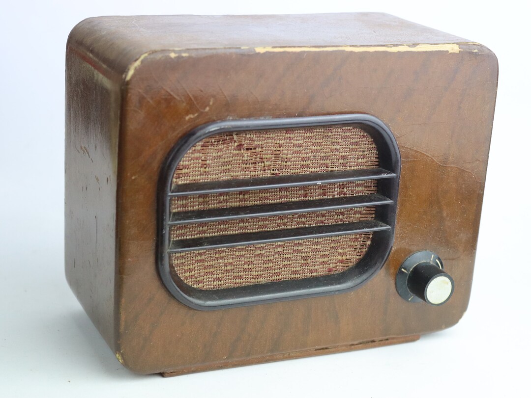 1950 Very Rare Soviet Radio, Wooden Radio, Vintage Radio USSR, Radio ...