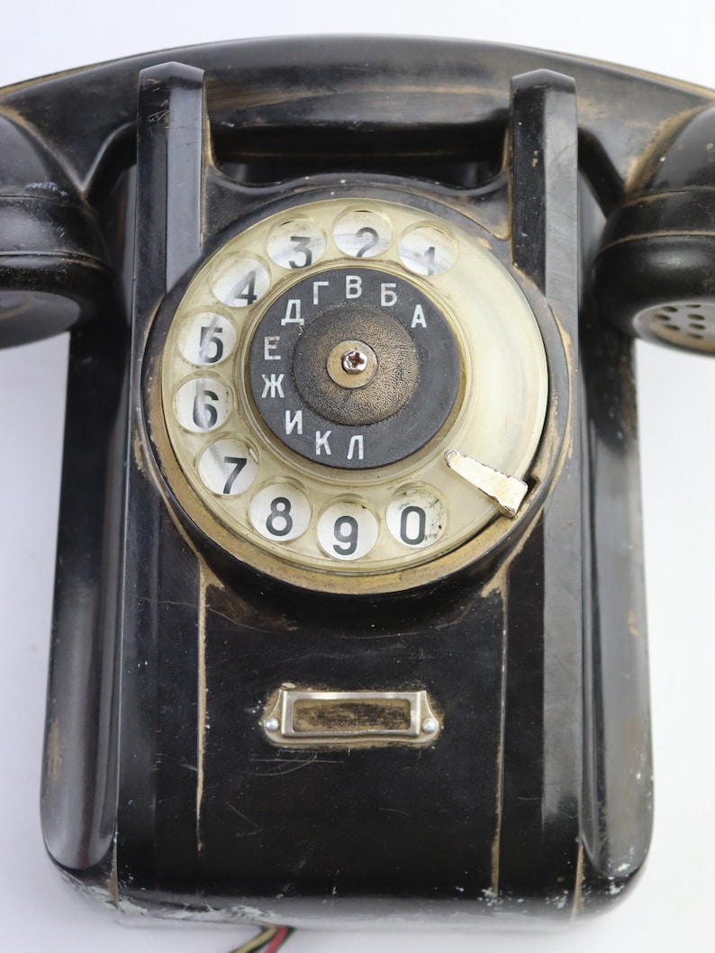 1959 Soviet Wall Phone. Soviet Telephone. Vintage Phone. | Etsy