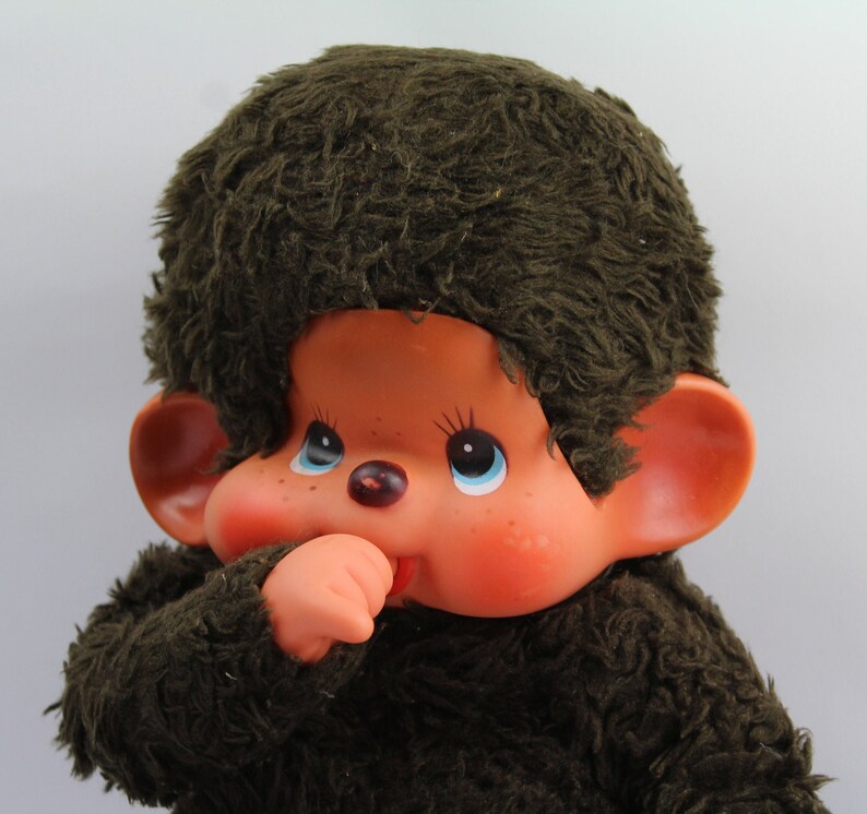 45cm Big Antique Monkey Monchhichi Sekiguchi. Vintage Monkey. - Etsy