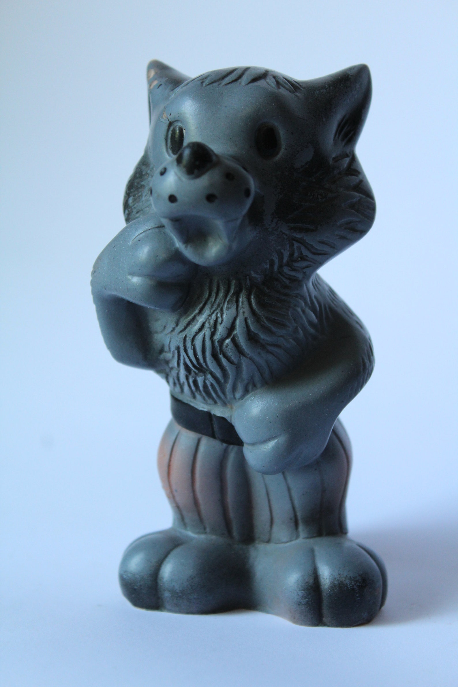 Soviet Rubber Wolf Soviet Rubber Wolf. Soviet Toy. Vintage - Etsy