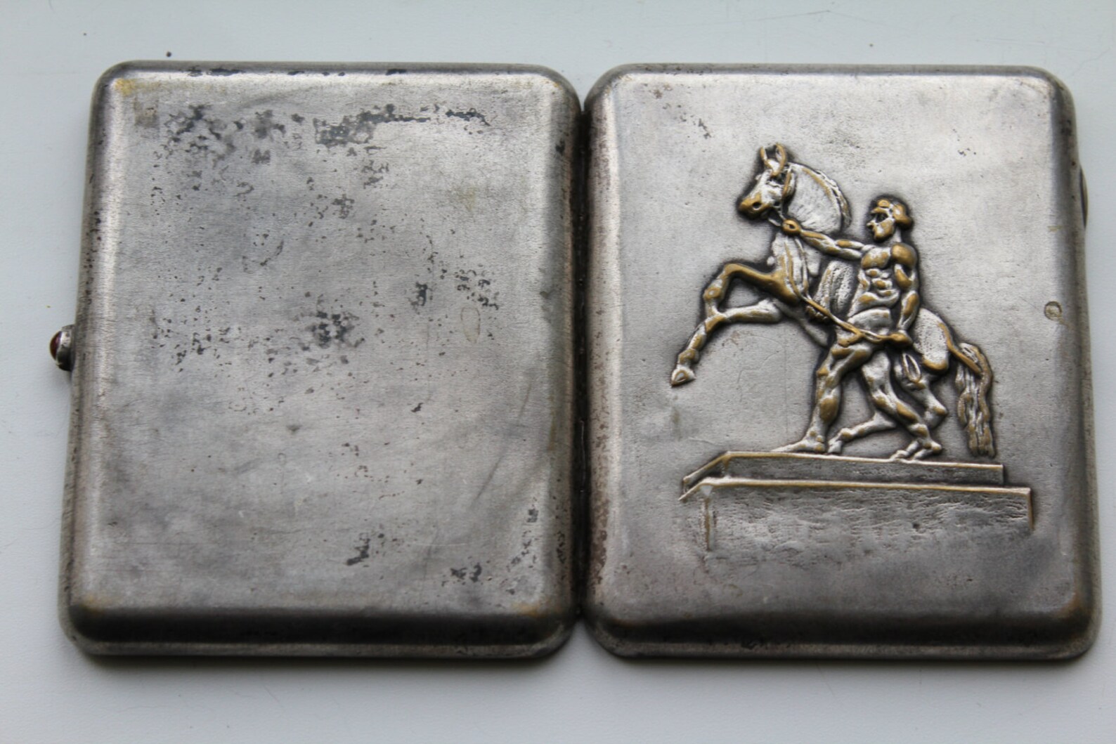 Soviet Brass Cigarette Case. Tobacco Box USSR. Vintage | Etsy