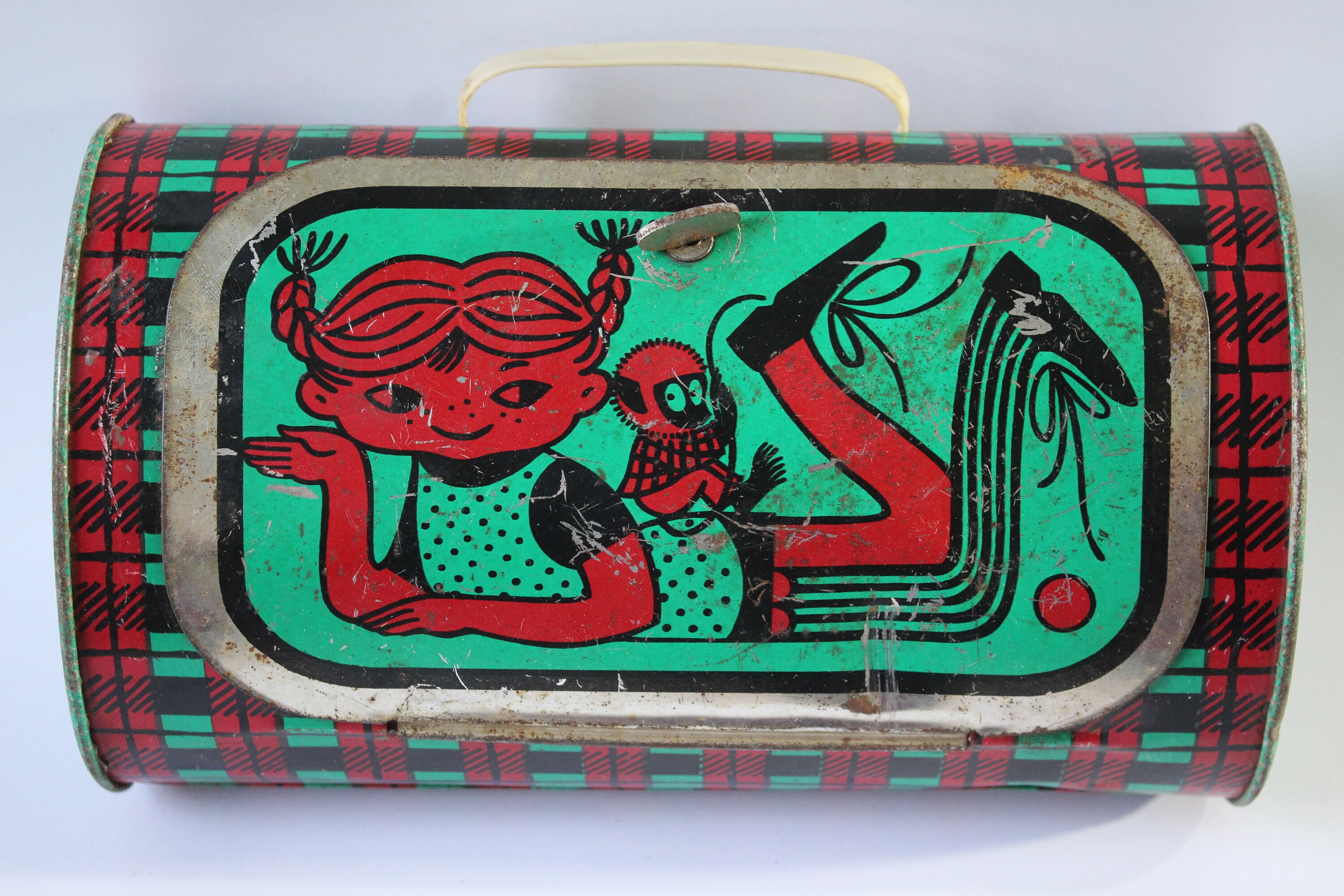 Soviet Lunchbox Vintage Tin Toy Bag Lunch Box Kids Bag Tin | Etsy