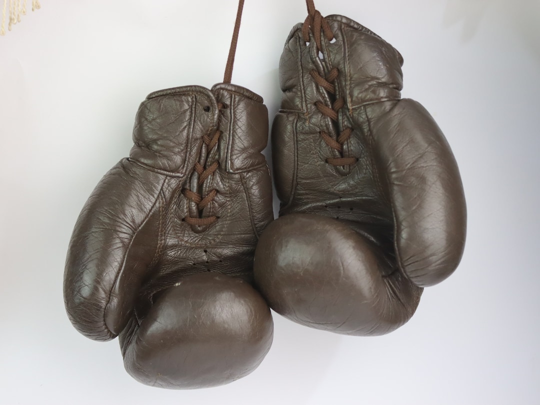 Soviet Boxing Gloves. Vintage Boxing Gloves. Leather Gloves. Leather ...