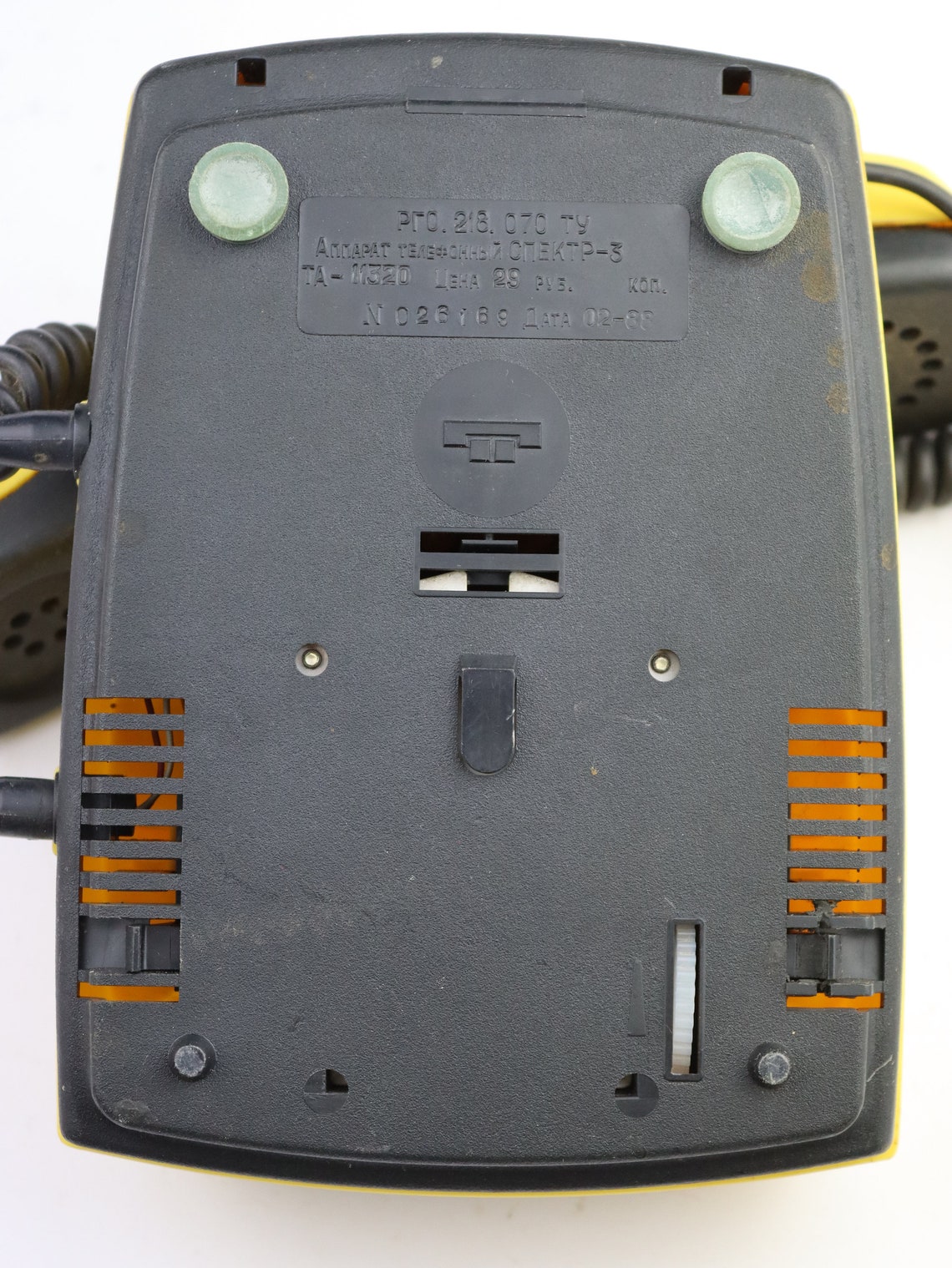 1988 Soviet Phone. Desk Phone. Rotary Phone. Disk Phone. - Etsy