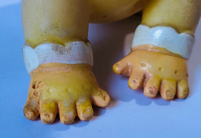 Rubber Baby Doll. Baby Crawling Baby. Vintage Toy. Yugoslavia - Etsy