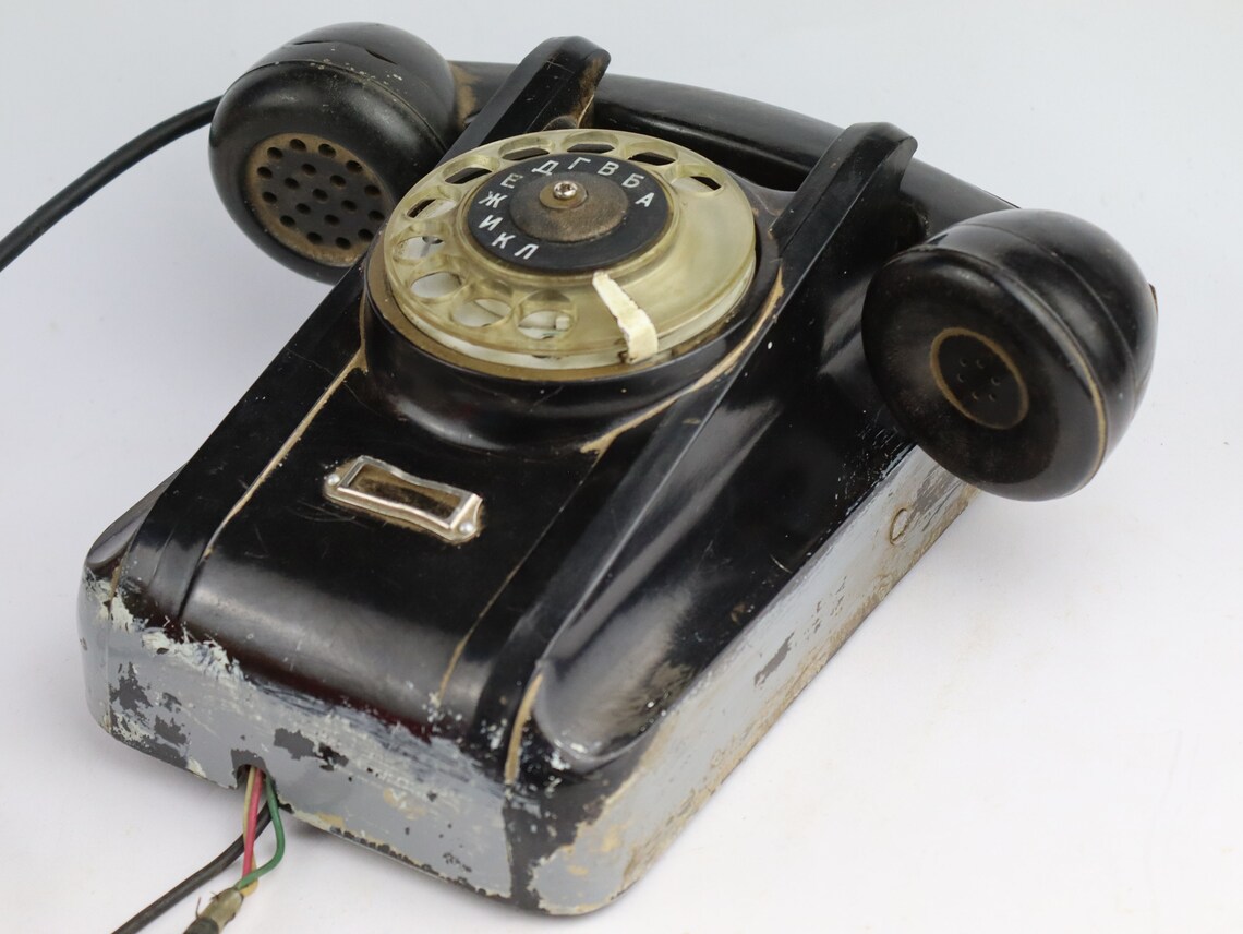1959 Soviet Wall Phone. Soviet Telephone. Vintage Phone. - Etsy