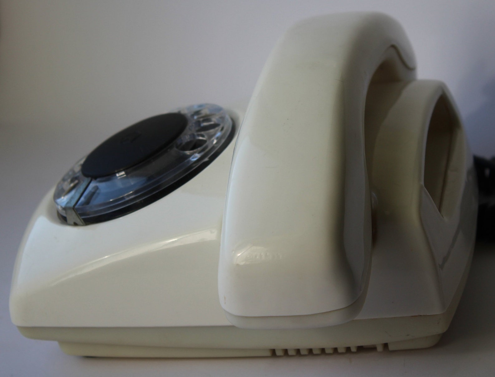 Soviet Phone. Desk Phone. Rotary Phone. Disk Phone. White | Etsy