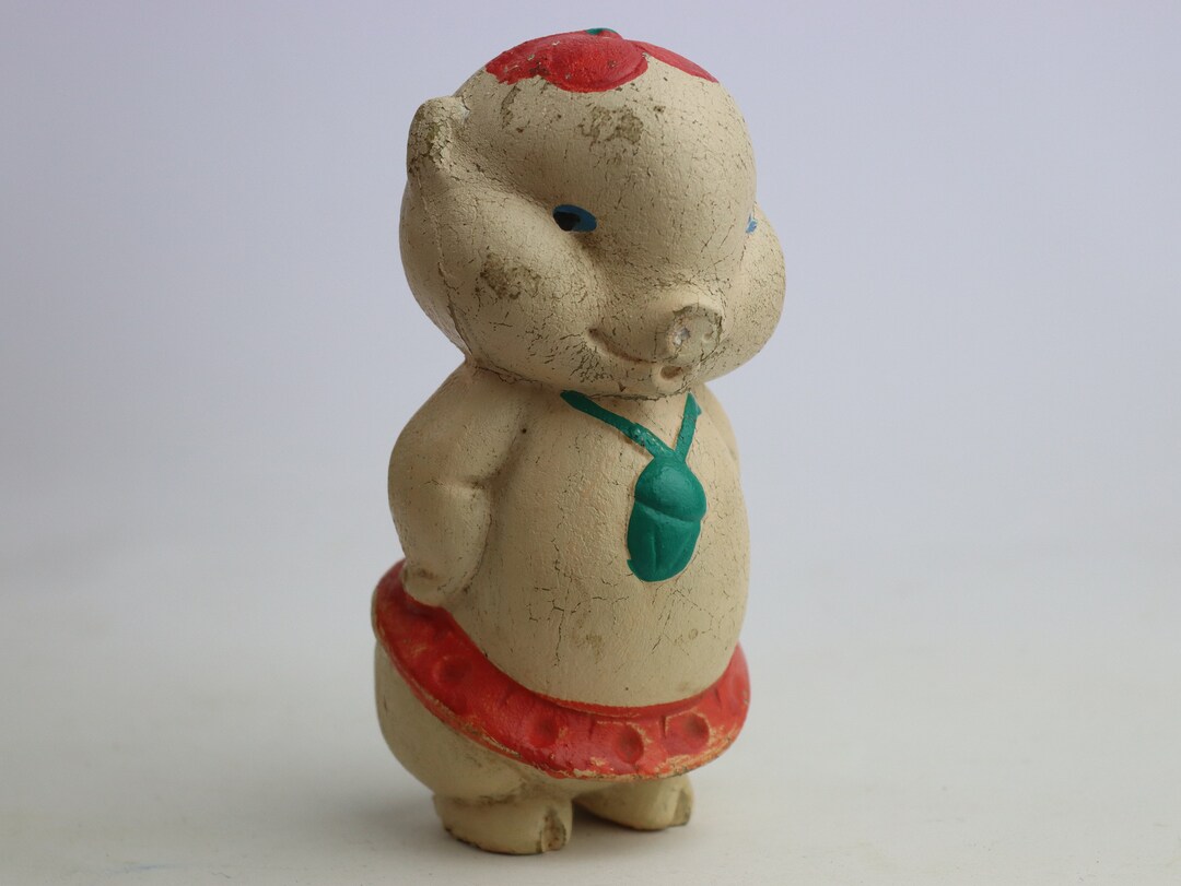 Soviet Rubber Piggy. Soviet Rubber Pig. Soviet Toy. Vintage Toy ...