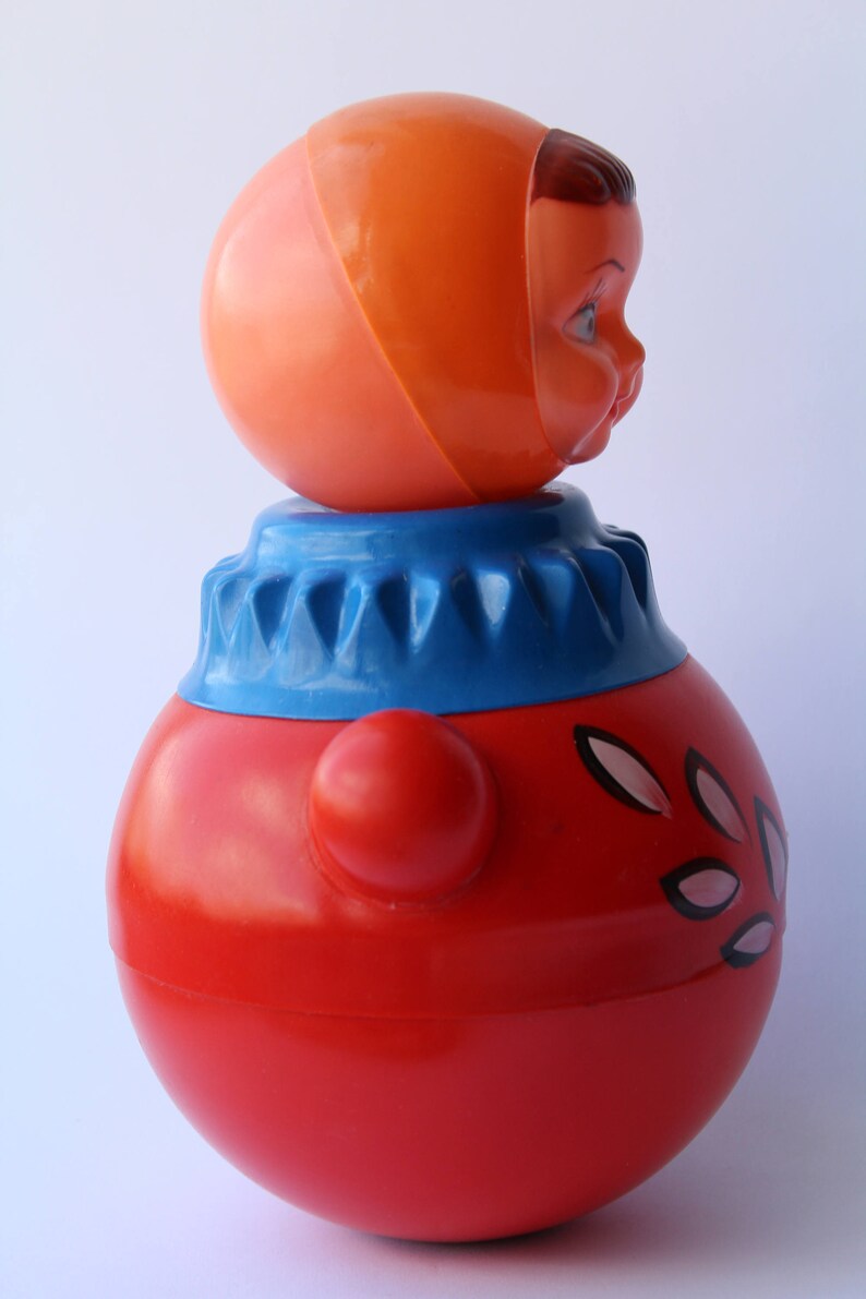 Middle Roly-poly. Soviet Roly-poly. Nevalyashka USSR 50's. | Etsy