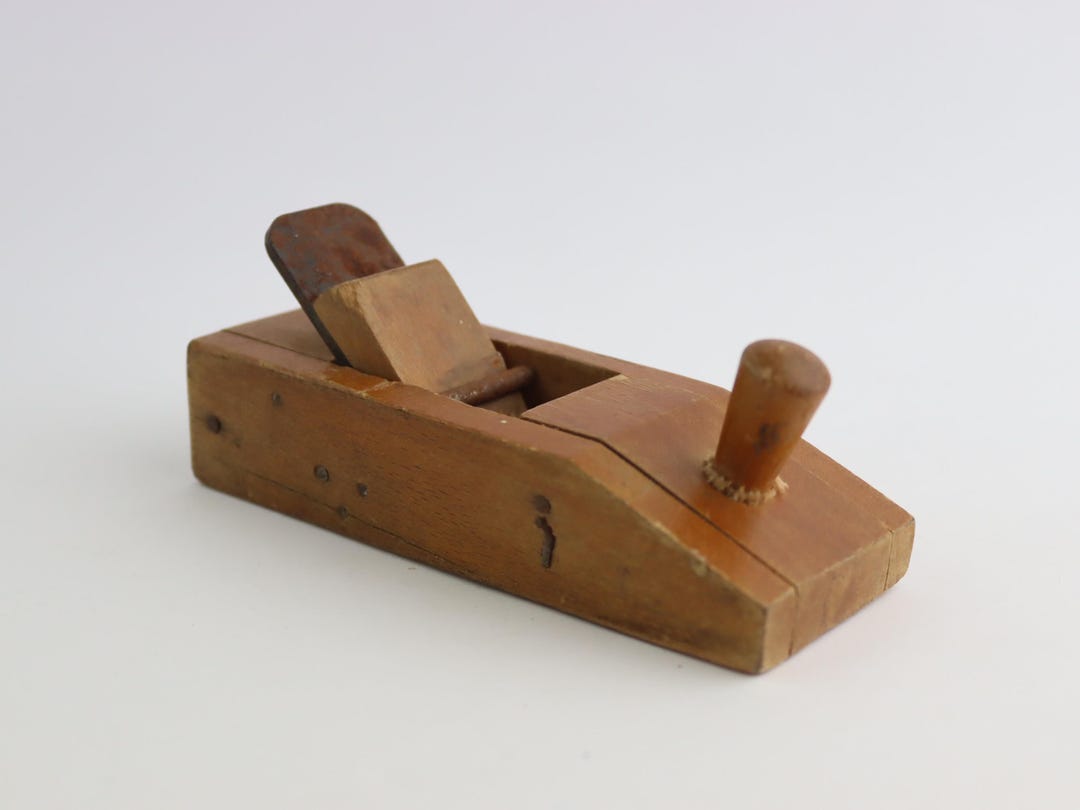 Soviet Vintage Jack Plane Toy, Ussr Toy, Soviet Education Toy, Wooden ...