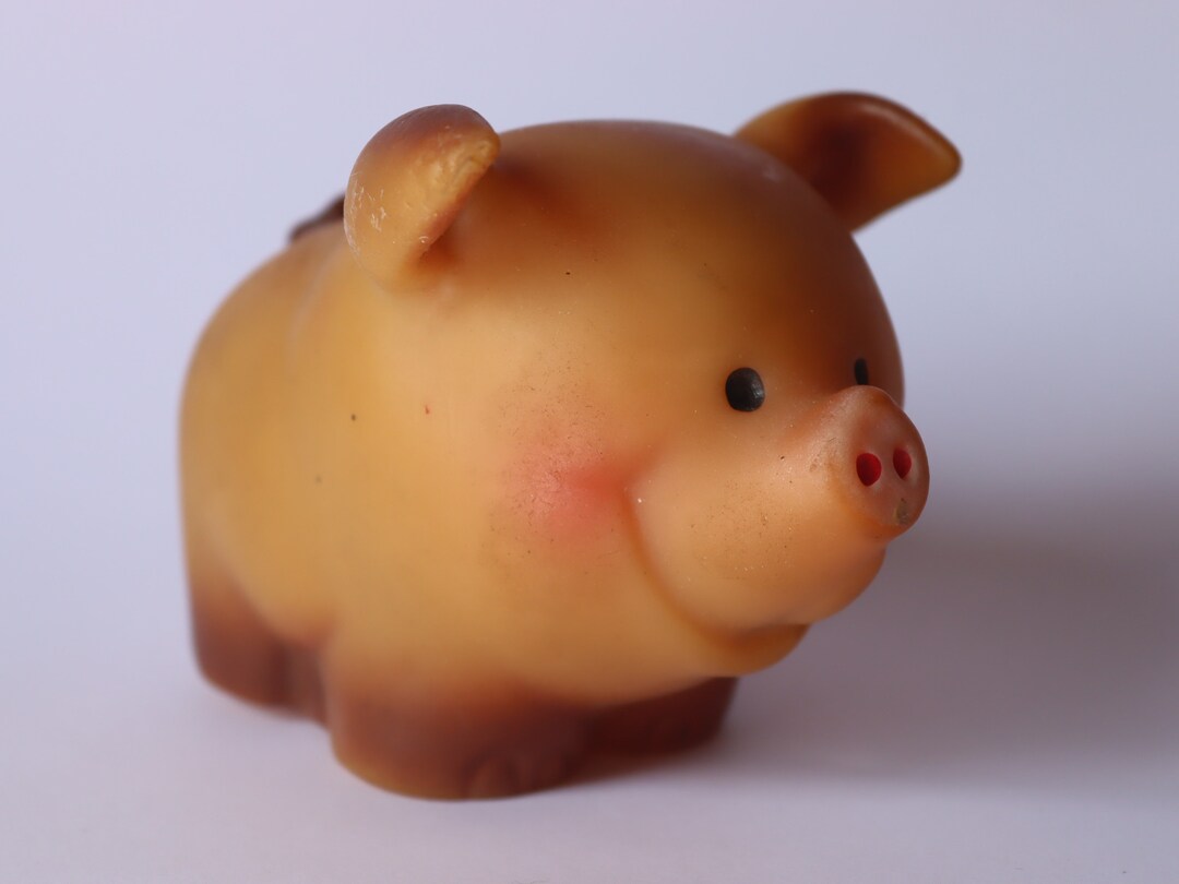 Soviet Rubber Piggy. Soviet Rubber Pig. Soviet Toy. Vintage Toy ...