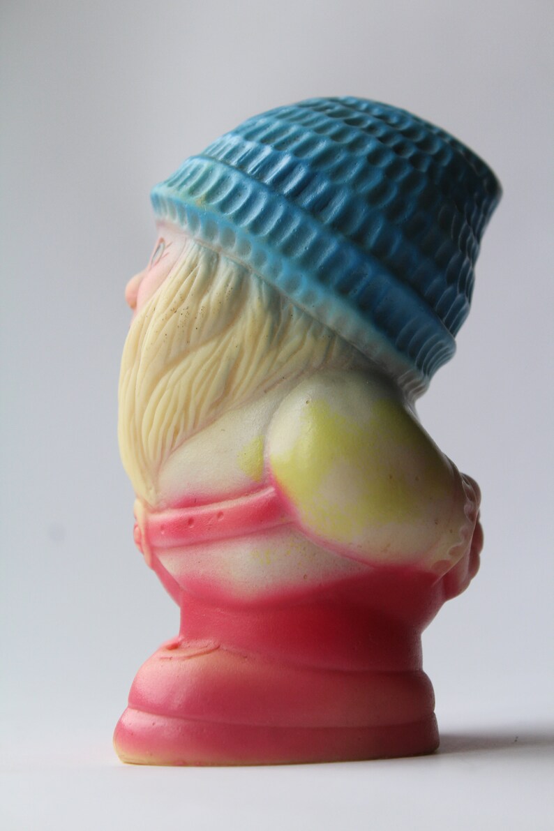 Soviet Rubber Gnome. Soviet Toy. Vintage Toy. Soviet Gnome. | Etsy