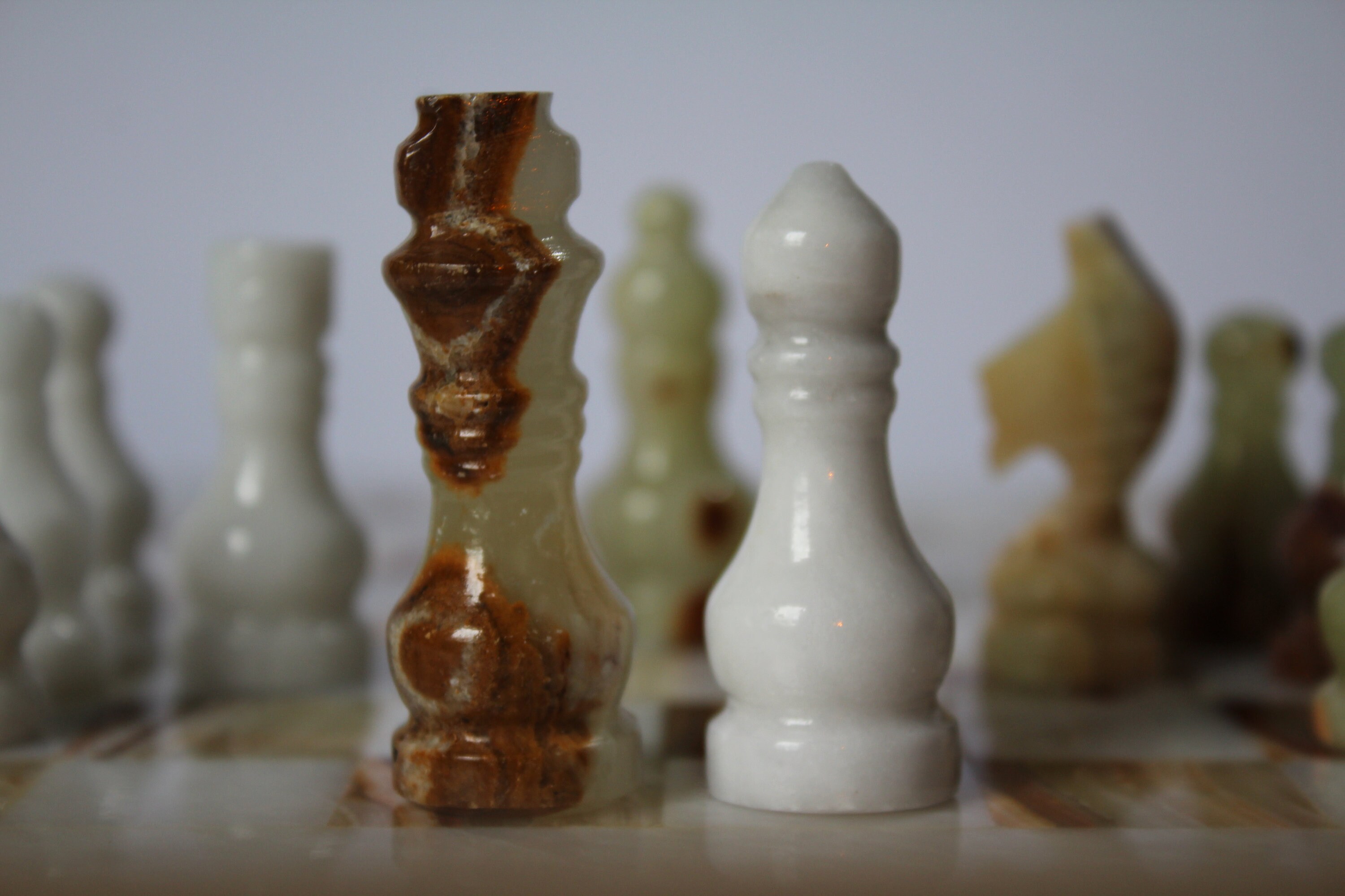 Vintage Marble Chess Set for sale | Only 3 left at -60%