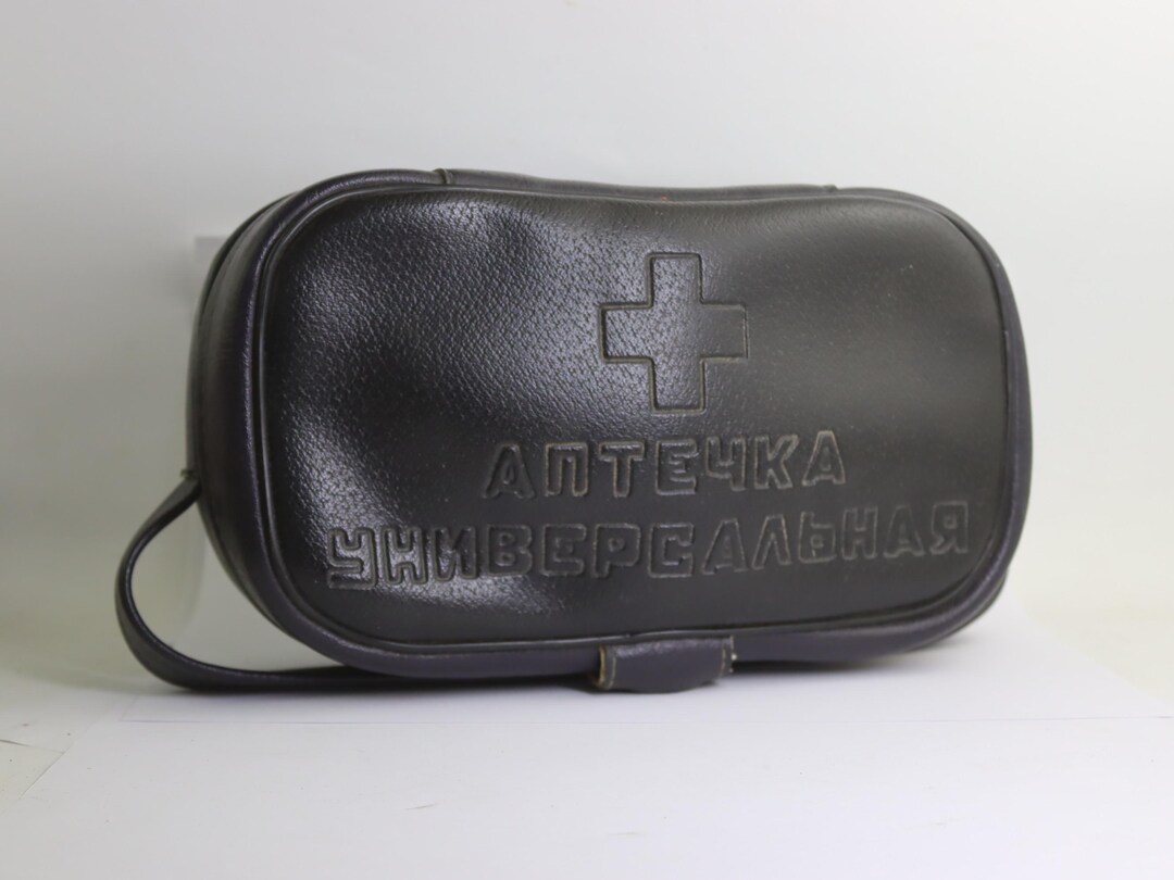 Soviet Medical Bag. First Aid Kit, Medical Kit, Medicine Chest, Vintage ...