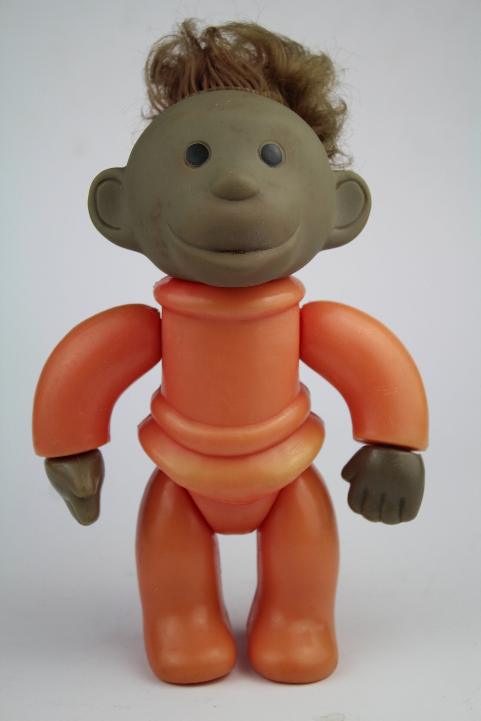 Rare Soviet Plastic Monkey With Rubber Head. Soviet Toy. - Etsy