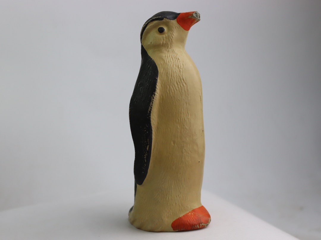 Very Rare Soviet Rubber Toy Penguin, Soviet Toy, Vintage Toy, Russia ...