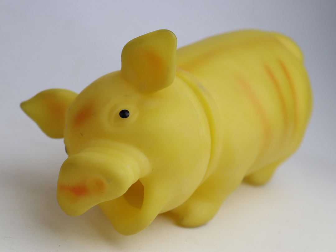 Soviet Rubber Piggy. Soviet Rubber Pig. Soviet Toy. Vintage Toy ...