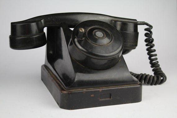 Rare Soviet Phone. Soviet Telephone. Vintage Bakelite Phone. | Etsy