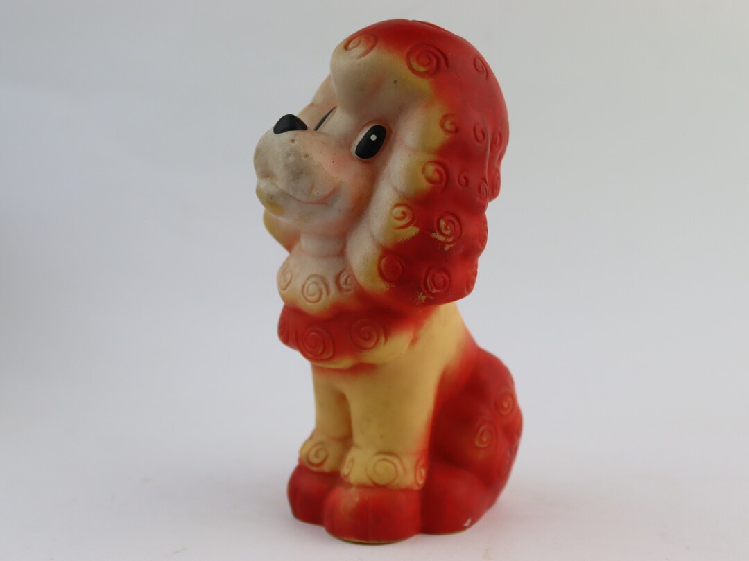 Soviet Rubber Dog Poodle. Vintage Toy. Soviet Animals. USSR Toy. Soviet ...